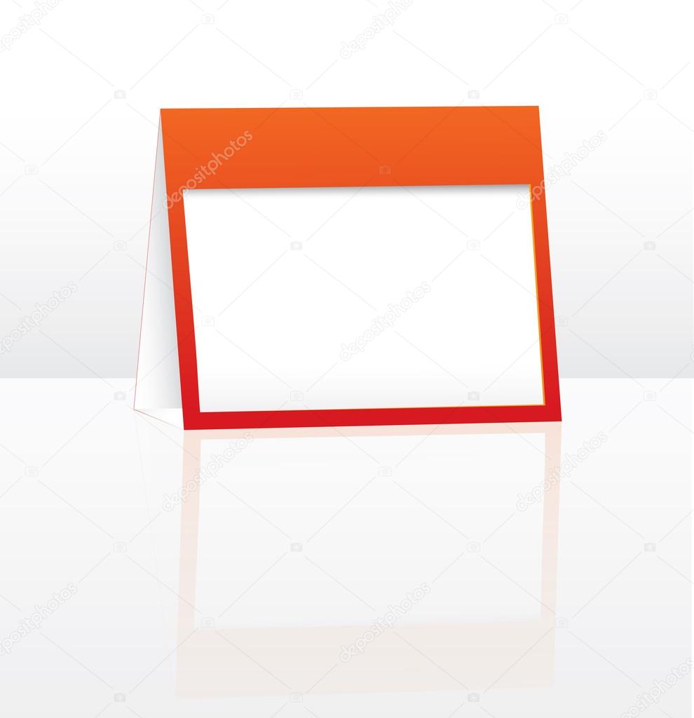 Paper table card Stock Vector by ©Sulfoxid 60973833