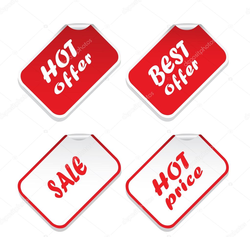 Shopping labels set Stock Vector Image by ©Sulfoxid #61498215