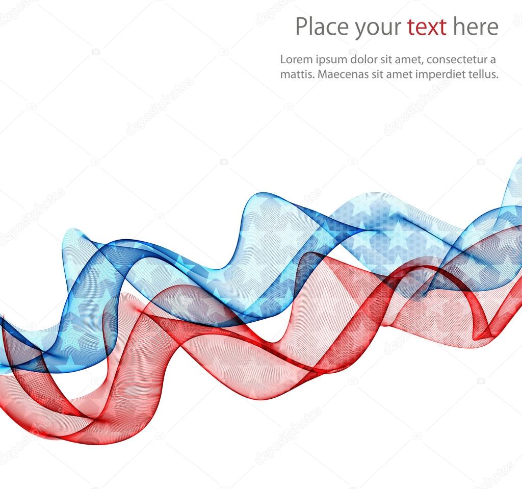 American flag Patriotic Abstract Stock Vector by ©milenabo 77153281