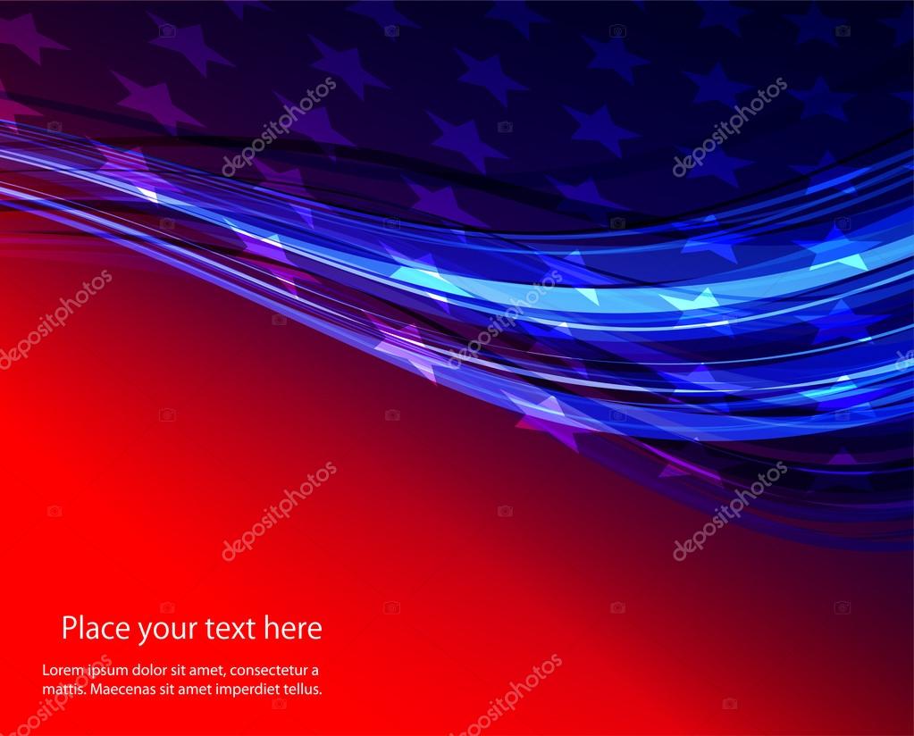 USA star flag design elements vector Stock Vector Image by ©milenabo ...
