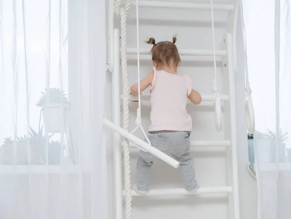 Toddler on ladder Stock Photos, Royalty Free Toddler on ladder Images ...