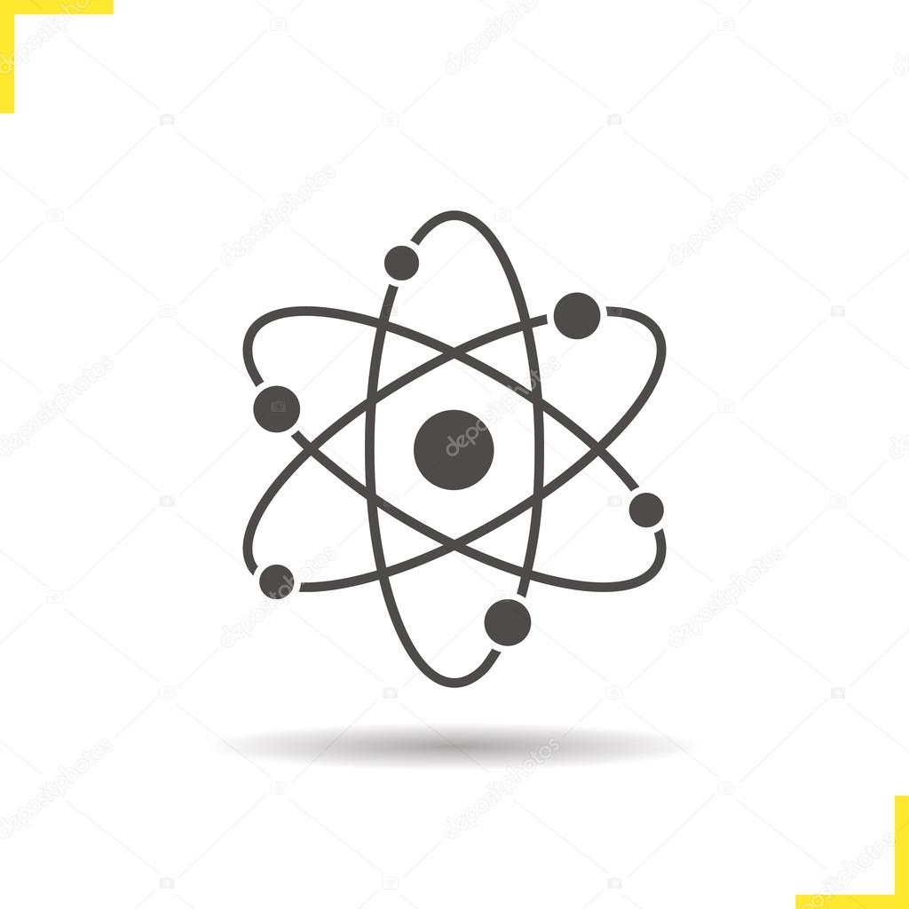 Atom structure icon Stock Vector Image by ©bsd #124476846