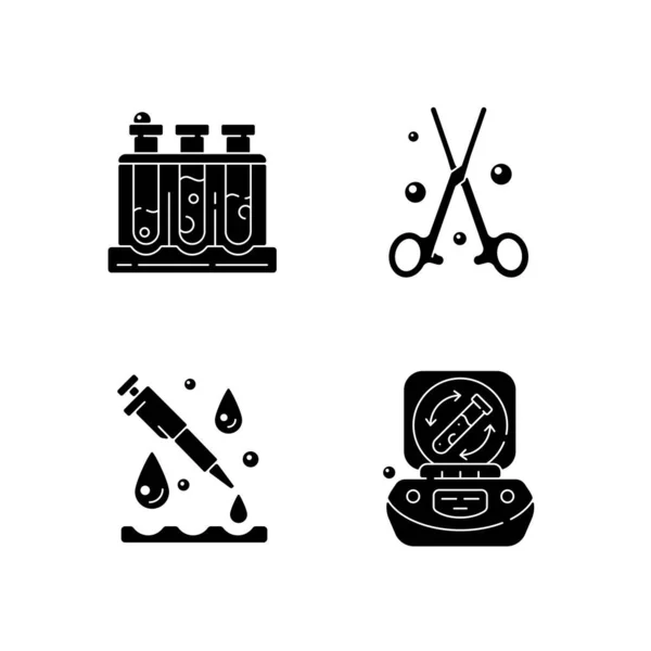 Laboratory Icons Blue Version Stock Vector Image by ©delwar018 #242939332