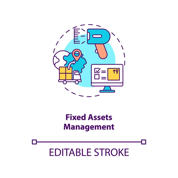 Fixed asset icon Vector Art Stock Images | Depositphotos