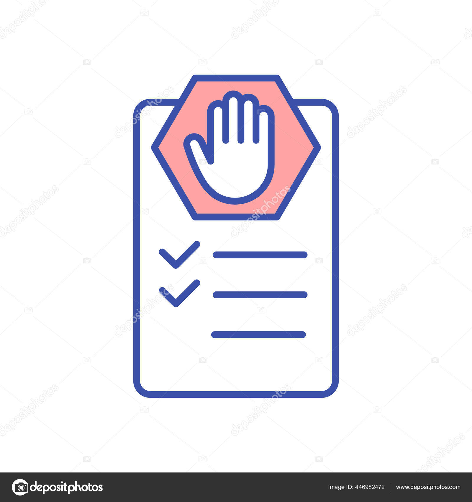 Personal Check Icon