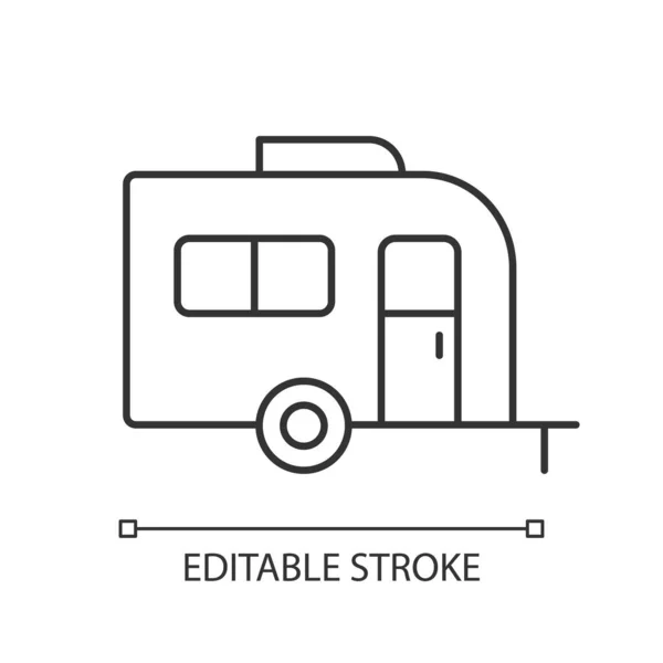 Caravan outline drawing Vector Images | Depositphotos