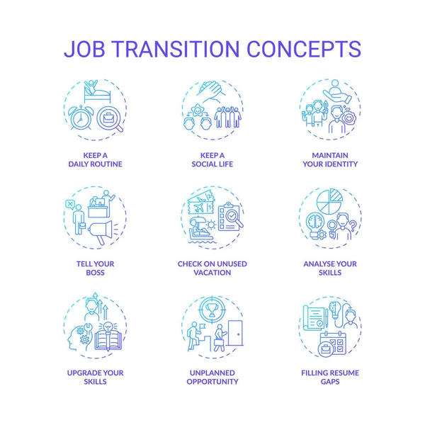 Job transition Vector Art Stock Images | Depositphotos