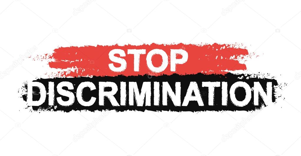 Stop discriminatie banner vectorafbeelding door © bsd_studio ⬇ ...