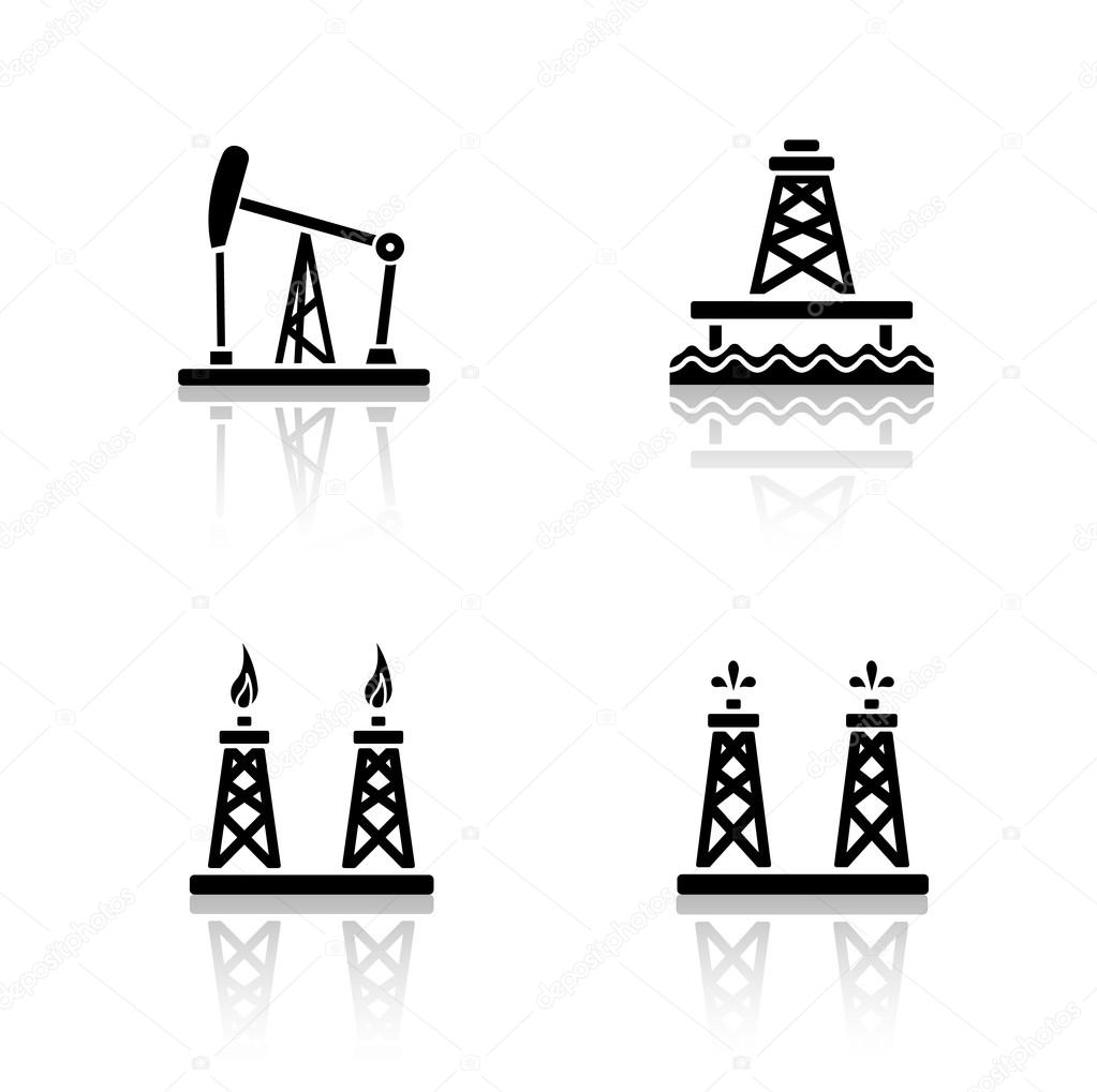 Natural Gas Well Icon