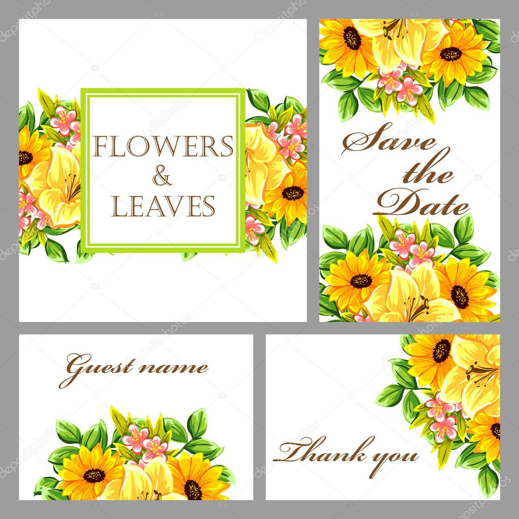 Floral border with spring flowers Stock Vector by ©All-about-Flowers ...