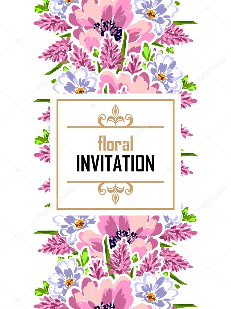 Blue and violet flower design concept Stock Vector Image by ©All-about ...