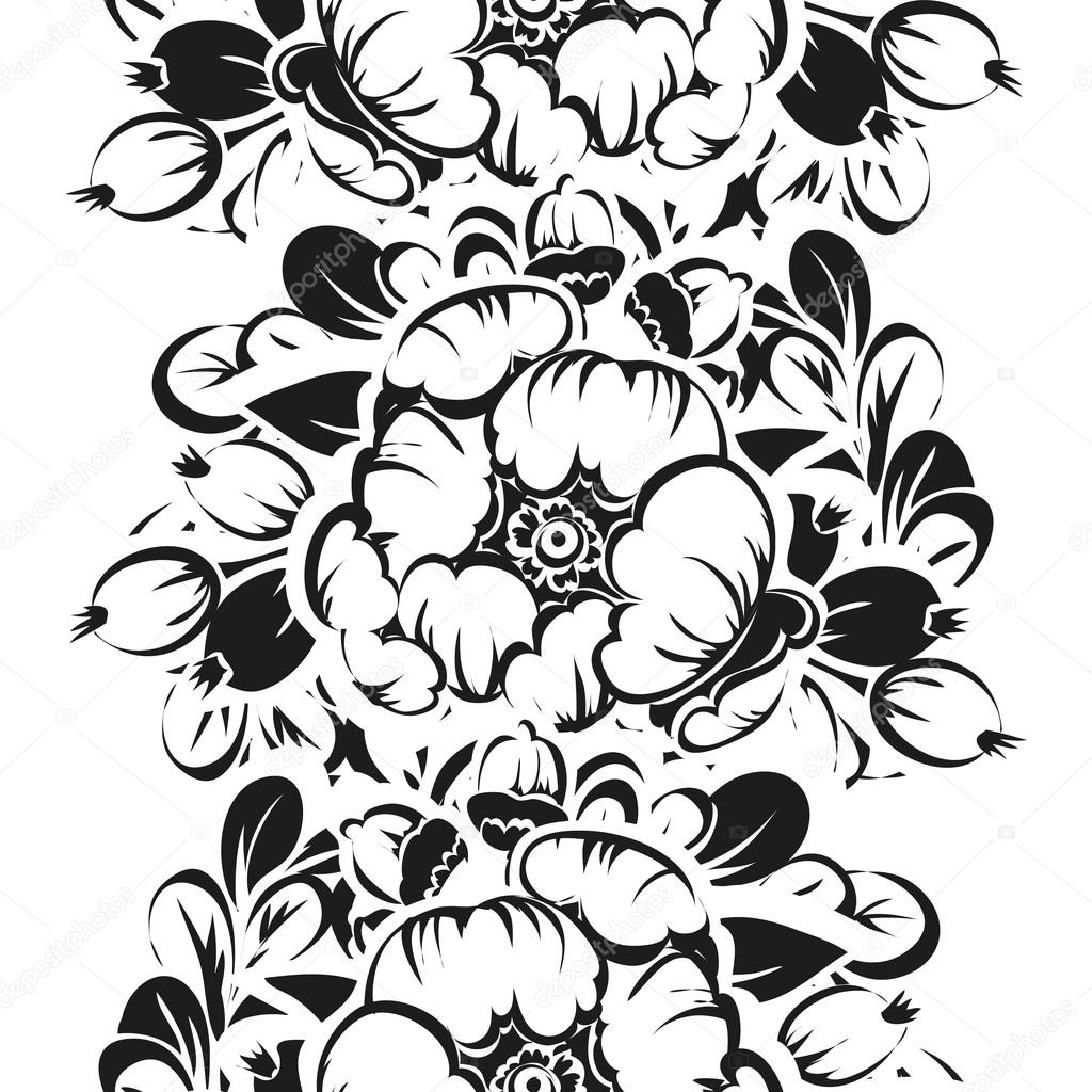 Flower pattern background Stock Vector by ©All-about-Flowers 115808256