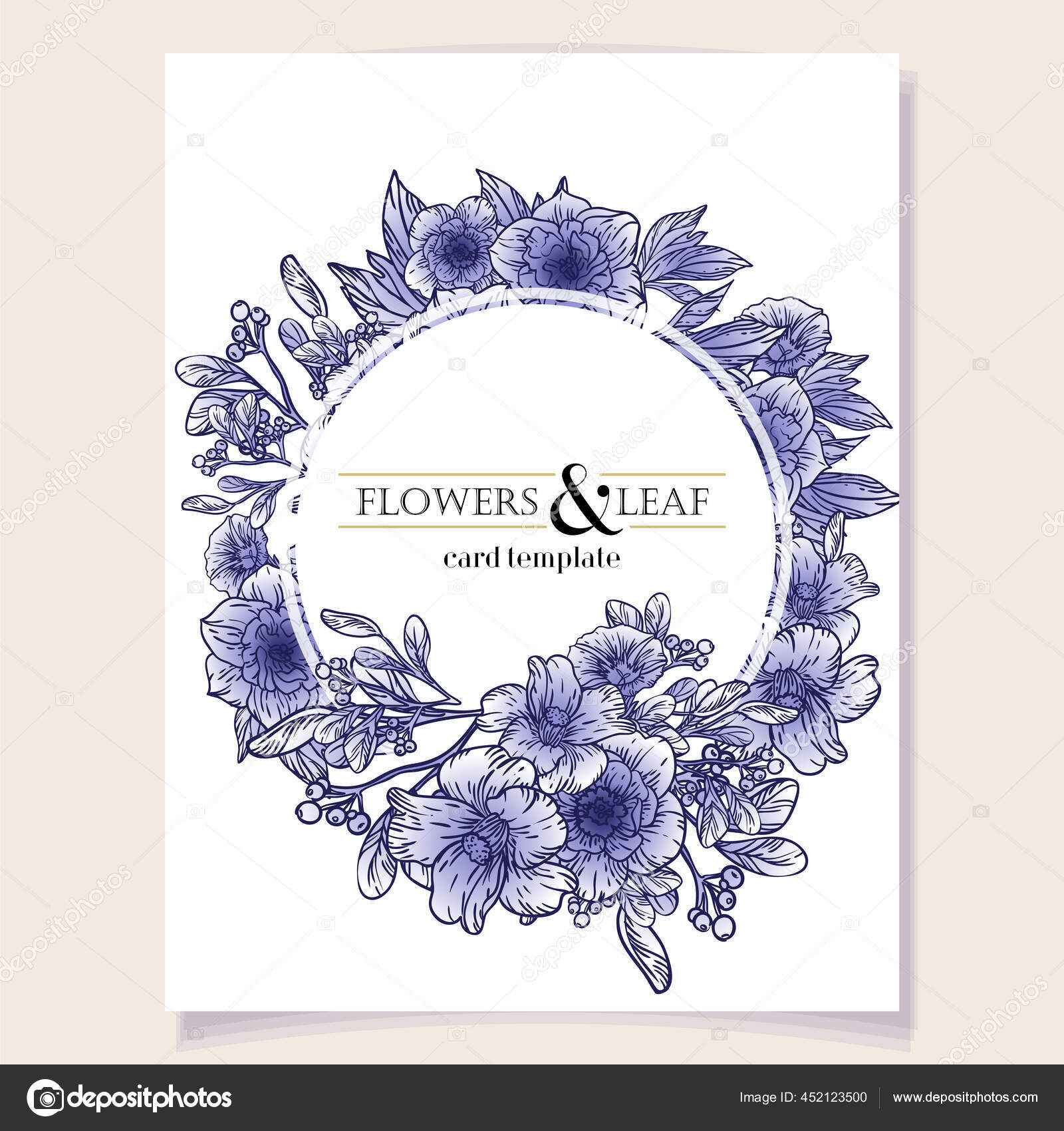 Beautiful Floral Background Sketch Style Vector Illustration Stock ...
