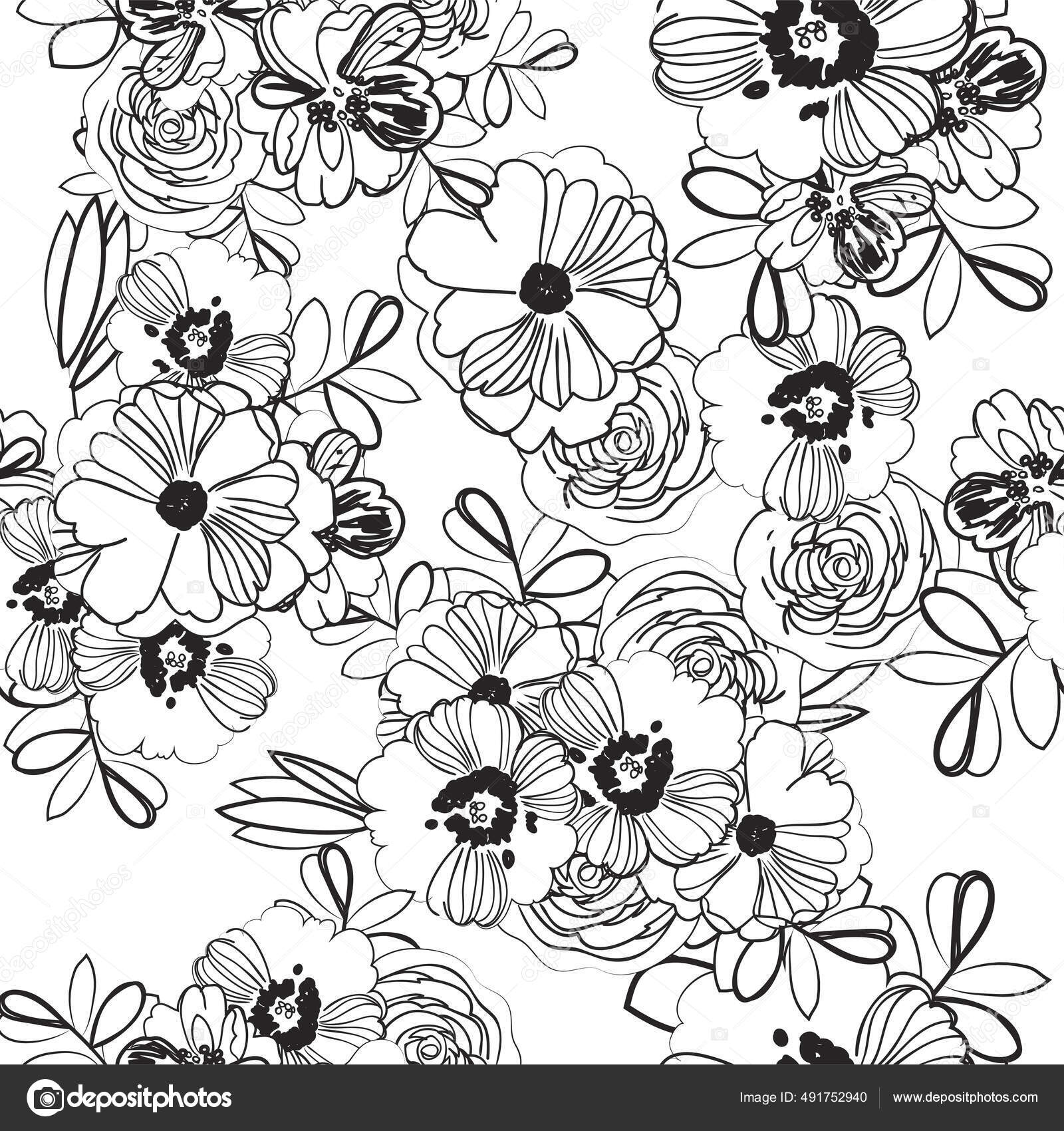 Beautiful Flowers Vector Illustration Stock Vector by ©All-about ...