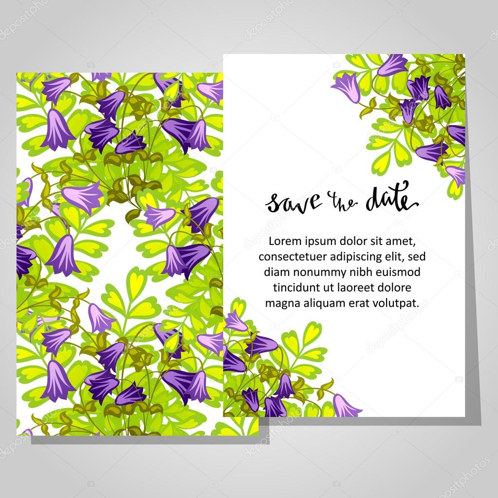 Wedding invitation card Stock Vector Image by ©All-about-Flowers #65508871