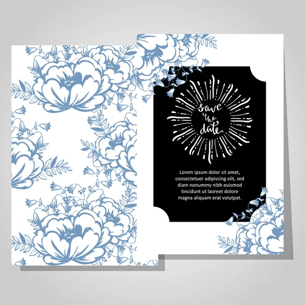 Templat undangan pernikahan Vector Art Stock Images | Depositphotos