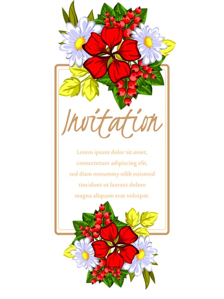 Wedding invitation cards Stock Vector by ©All-about-Flowers 70381015