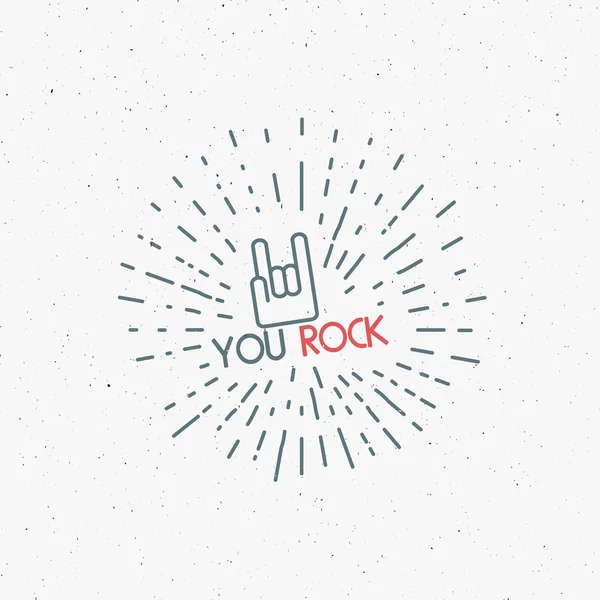 You rock Vector Art Stock Images | Depositphotos