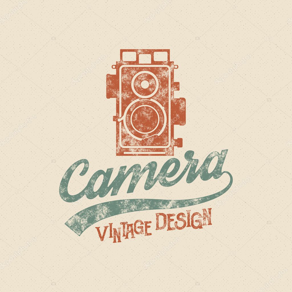 Retro Photography Logo Camera Lens Logo Hi Res Stock Photography And
