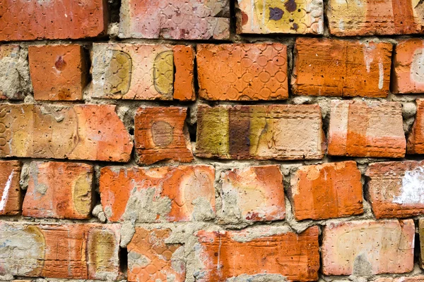 Close Creepy Brick Wall — Stock Photo © nikokvfrmoto #366723648