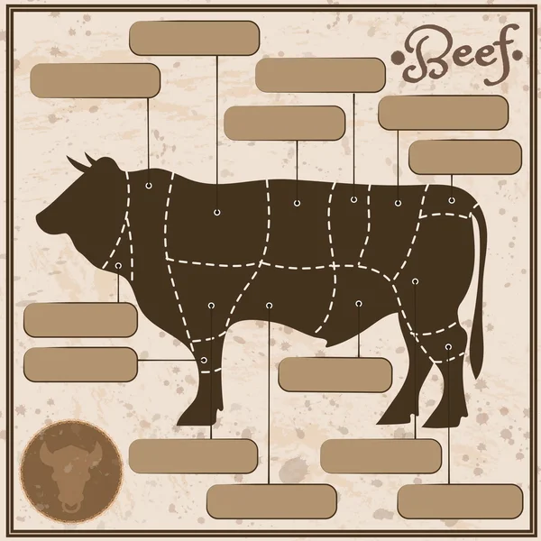 100,000 Beef diagram Vector Images | Depositphotos