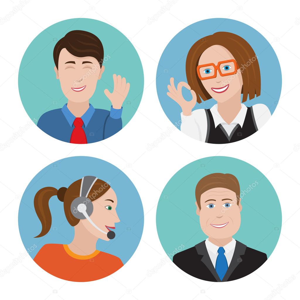 Office People Vector