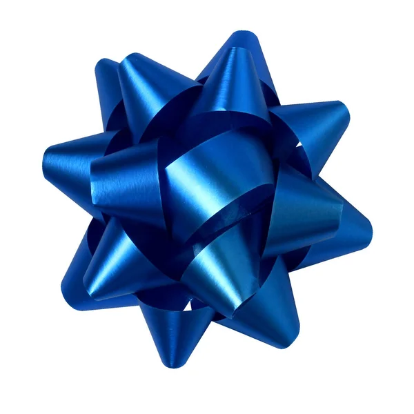 Blue Gift Bow Png