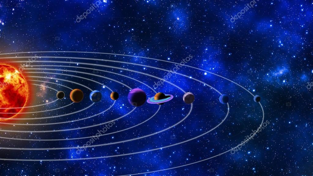 Solar system — Stock Photo © sbhaumik #82291984