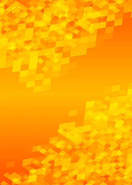 hot yellow background Brochure layout page magazine format A4 - Stock ...