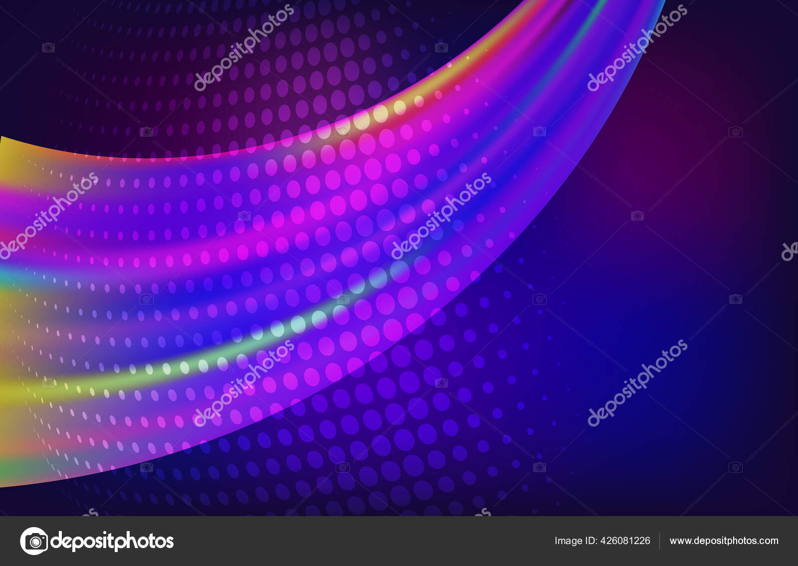 Abstract Background Advertising Brochure Design Elements Futuristic ...