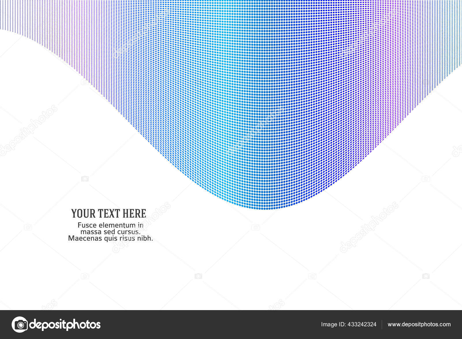 Design Elements Presentation Template Blank Rectangular Format Page ...