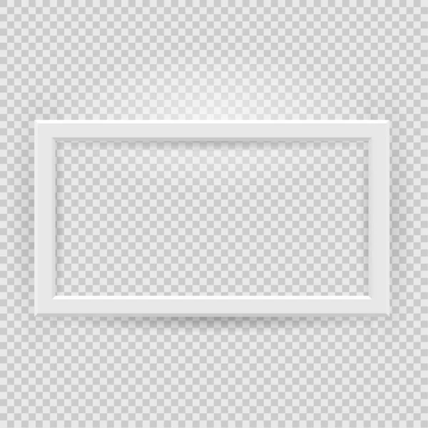 Presentation Rectangular Picture Frame Design Element Shadow ...