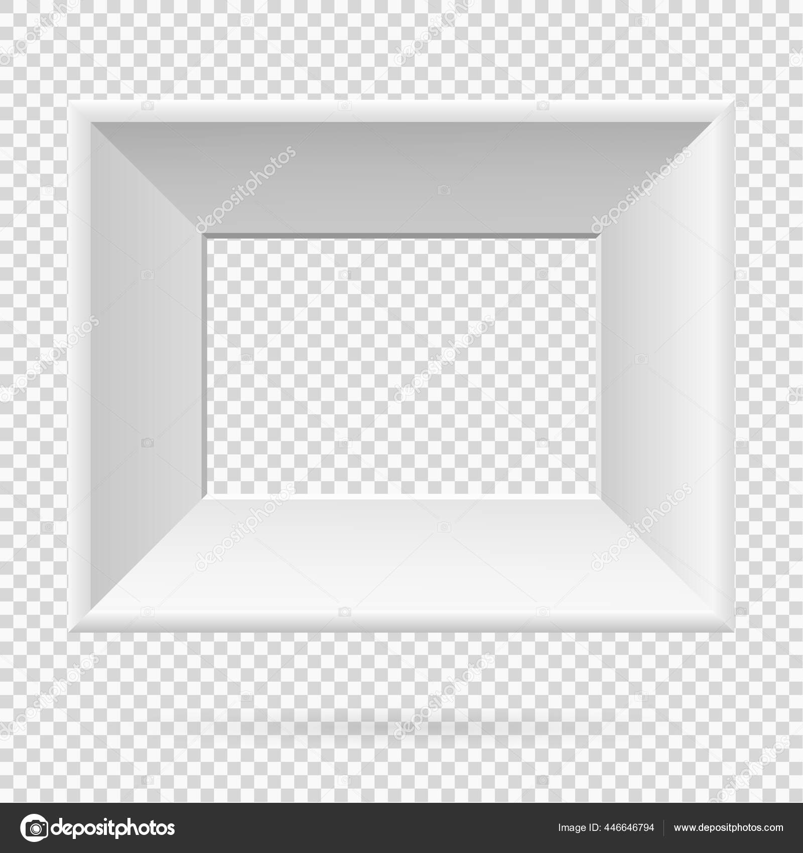 Presentation Rectangular Picture Frame Design Element Shadow ...