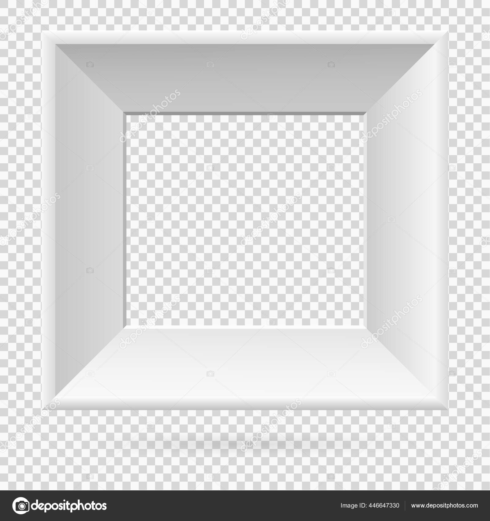 Presentation Rectangular Picture Frame Design Element Shadow ...