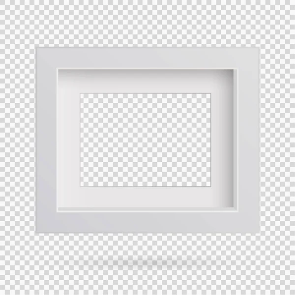 Presentation Rectangular Picture Frame Design Element Shadow ...