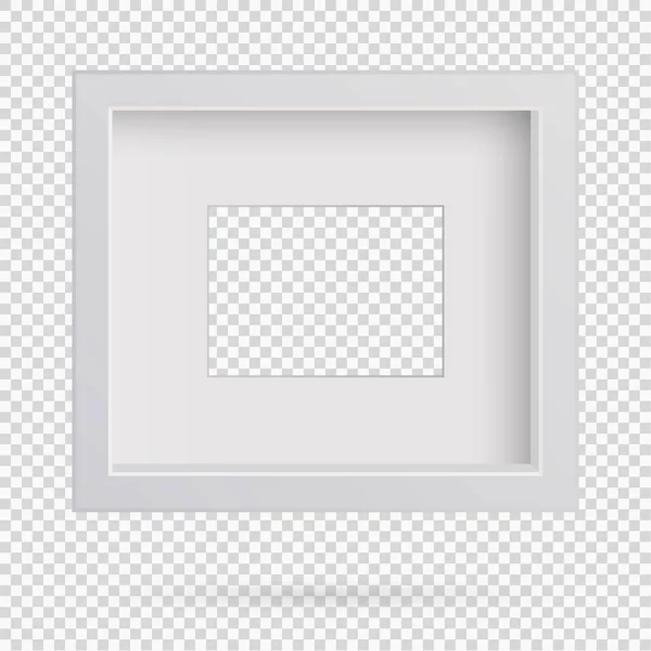 Presentation Rectangular Picture Frame Design Element Shadow ...