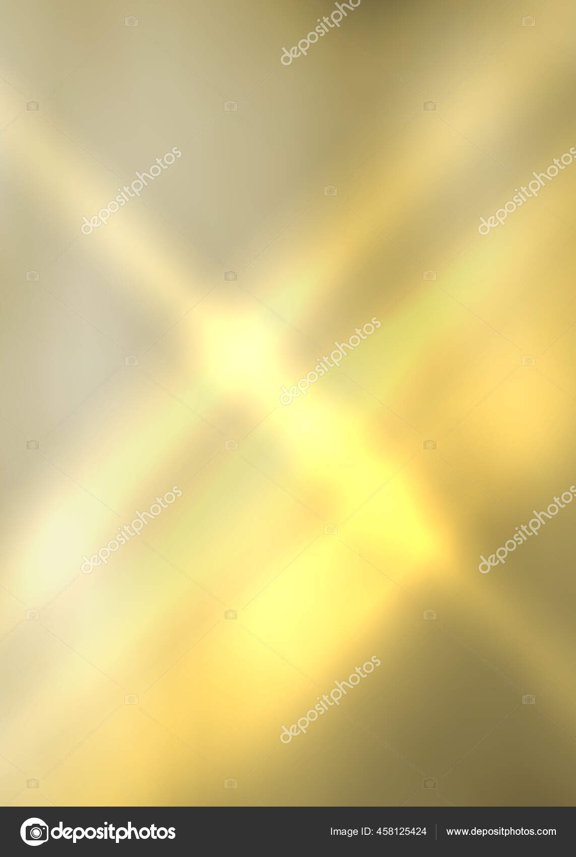 Gold Background Advertising Brochure Design Elements Hexagon ...