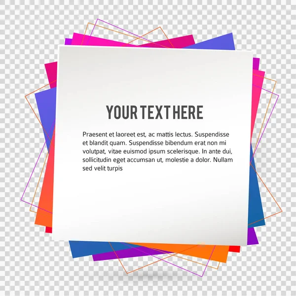 Abstract Geometric Frame Border Background Design Elements Cover Page ...