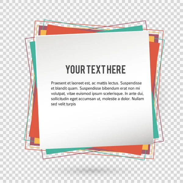 Abstract Geometric Frame Border Background Design Elements Cover Page ...