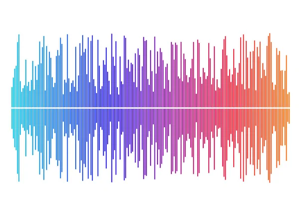 Gray Equalizer Isolated White Background Vector Illustration Pulse ...