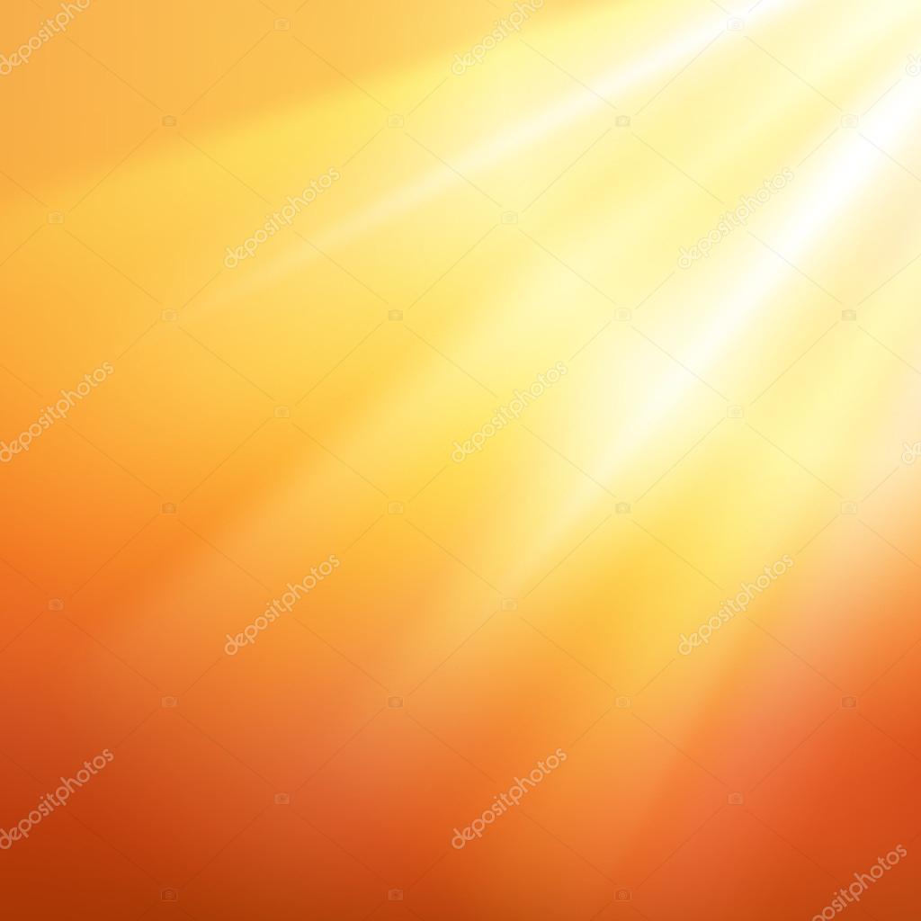 Rays-sunshine-on-orange-backgroup Stock Vector Image by ©silvercircle ...