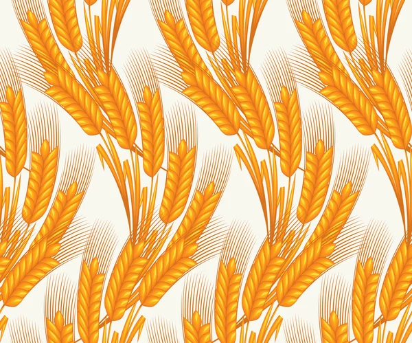 Seamless wheat pattern ⬇ Vector Image by © alex_scholar | Vector Stock ...