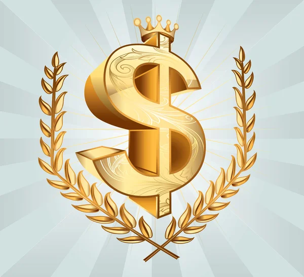 Cool Gold Dollar Sign