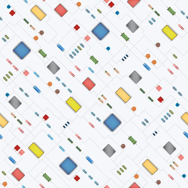 Microchip background Vector Art Stock Images | Depositphotos