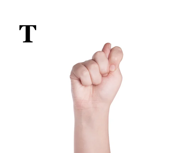 Finger Spelling the Alphabet Stock Photo by ©Arybickii 87253118