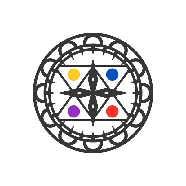 Tarot logo imágenes de stock de arte vectorial | Depositphotos