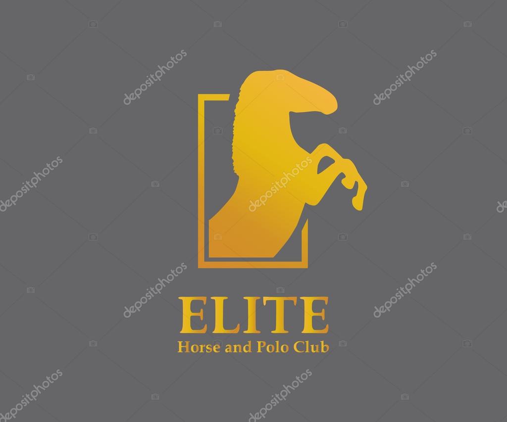 Vector logo design element. Horse, steed — Stock Vector © lifeking83 ...