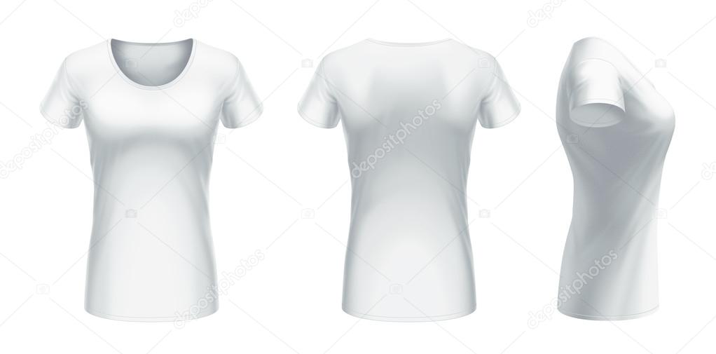 T-shirt front, back and side view — Stock Photo © wbbstock #67586001
