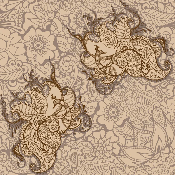 Mehndi background Vector Images | Depositphotos