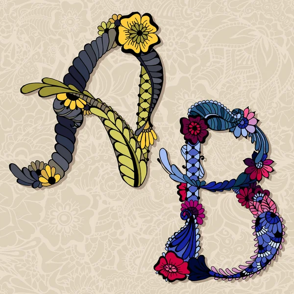 Indian letters Vector Art Stock Images | Depositphotos